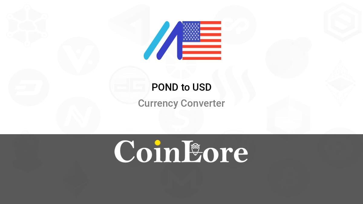 Convert POND to USD
