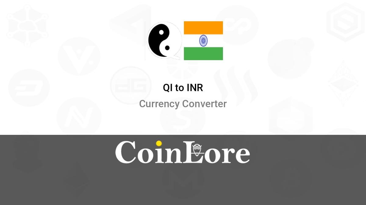 Convert QI to INR
