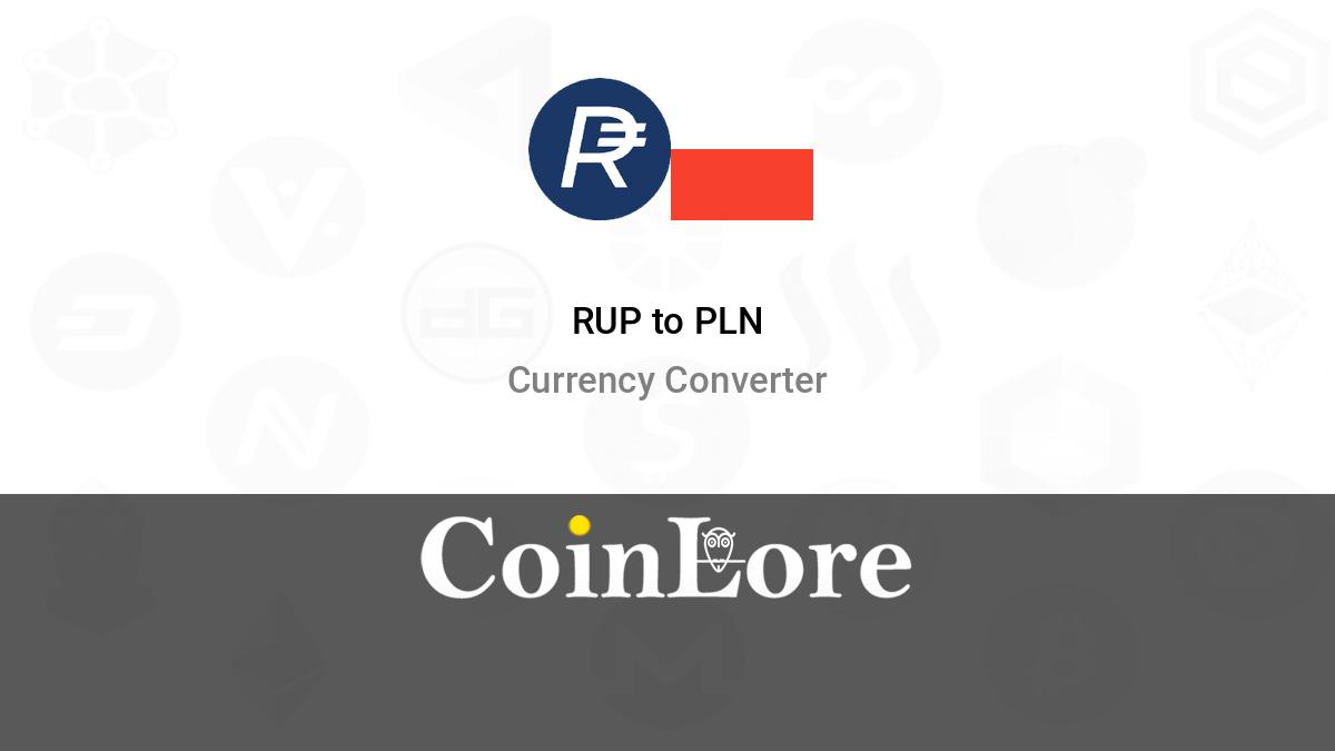 Convert RUP to PLN