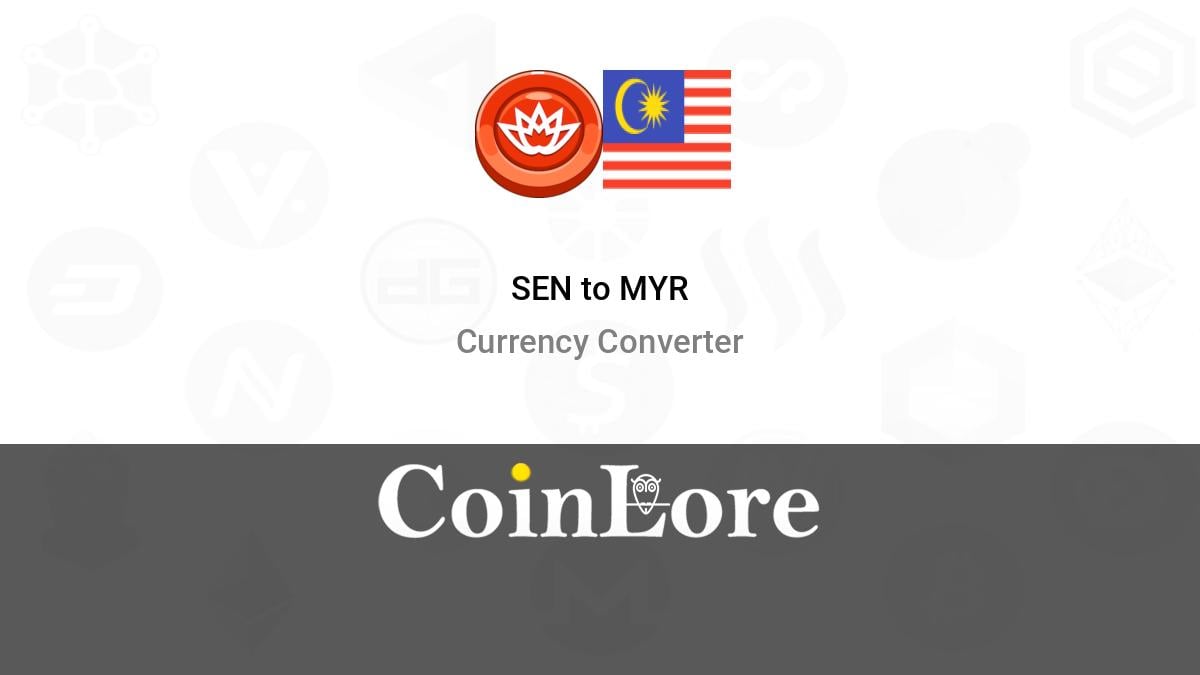 Convert SEN to MYR