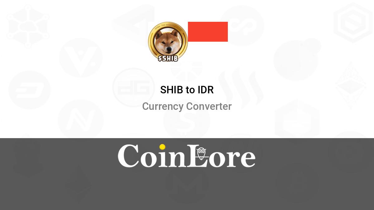 Convert SHIB to IDR