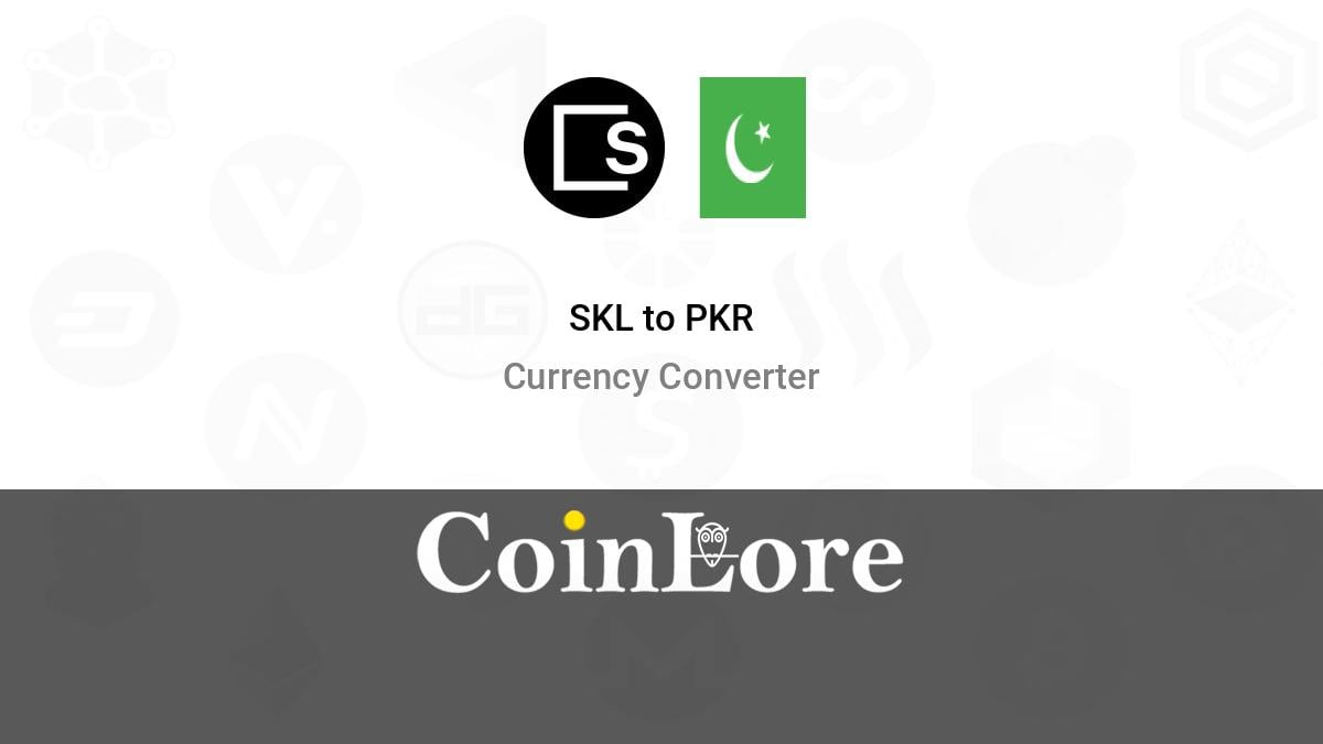 Convert SKL to PKR