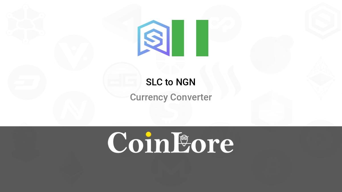 Convert SLC to NGN