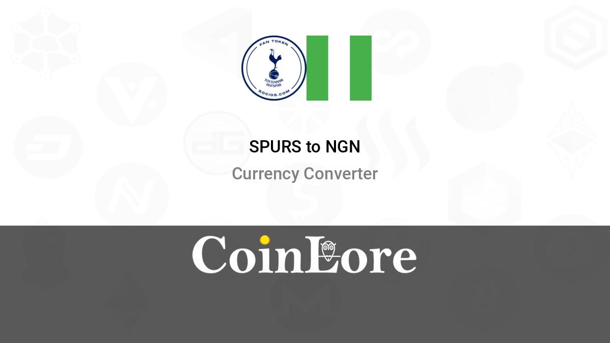 Convert SPURS to NGN