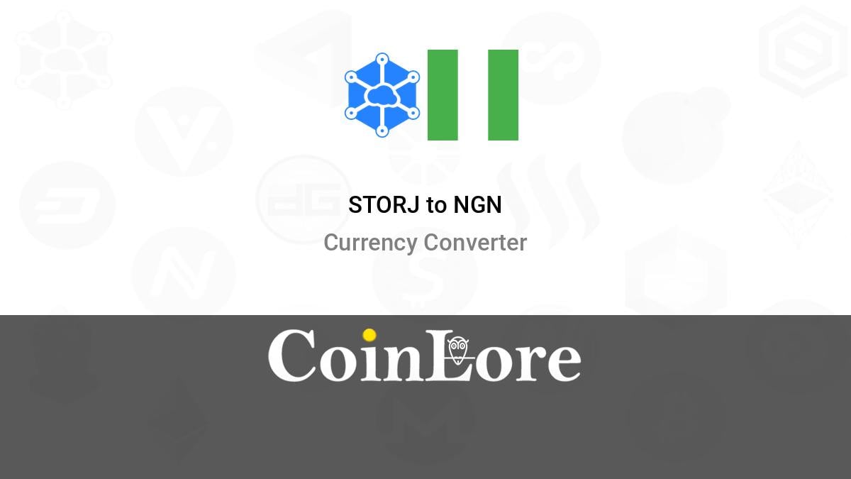 Convert STORJ to NGN