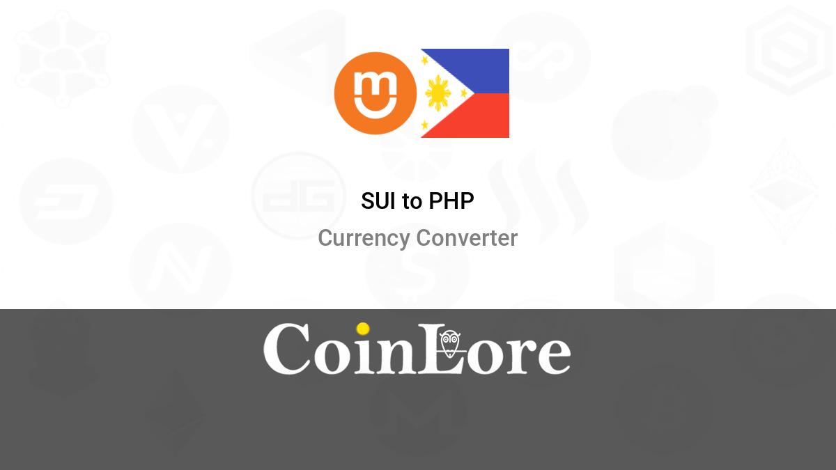 Convert SUI to PHP