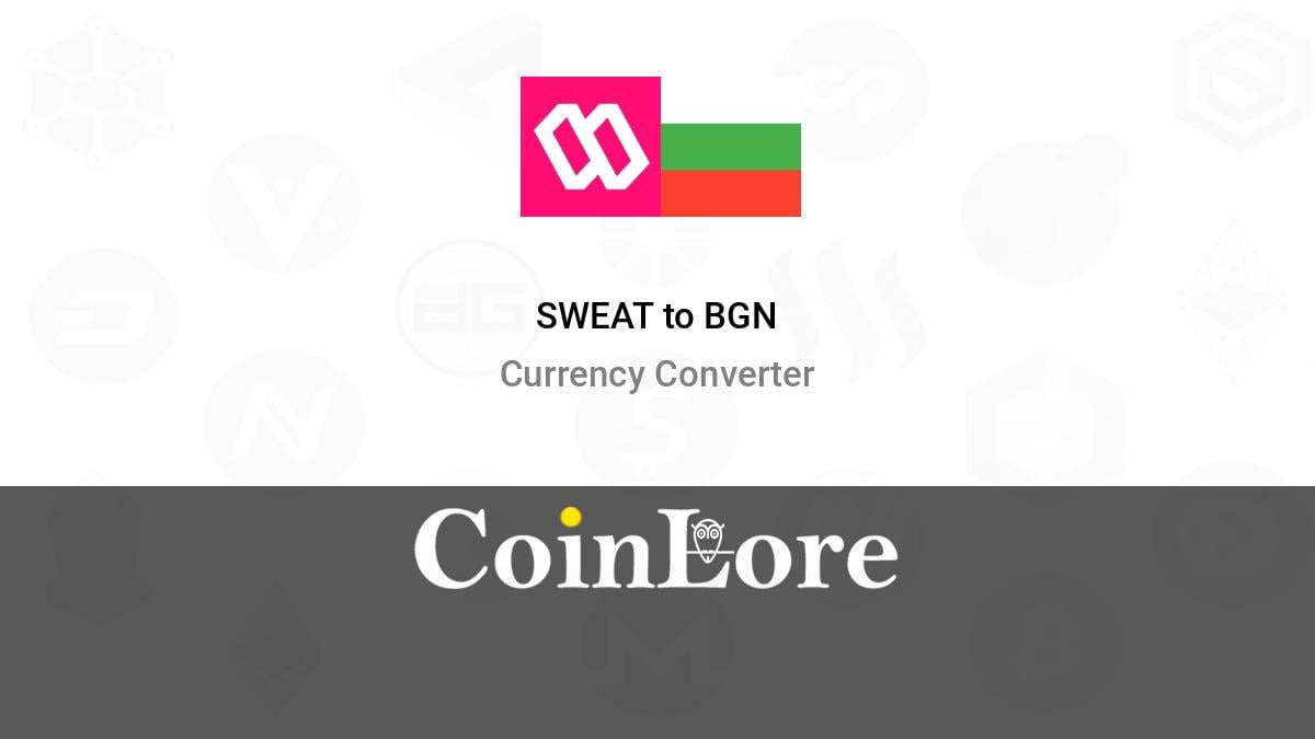 Convert SWEAT to BGN