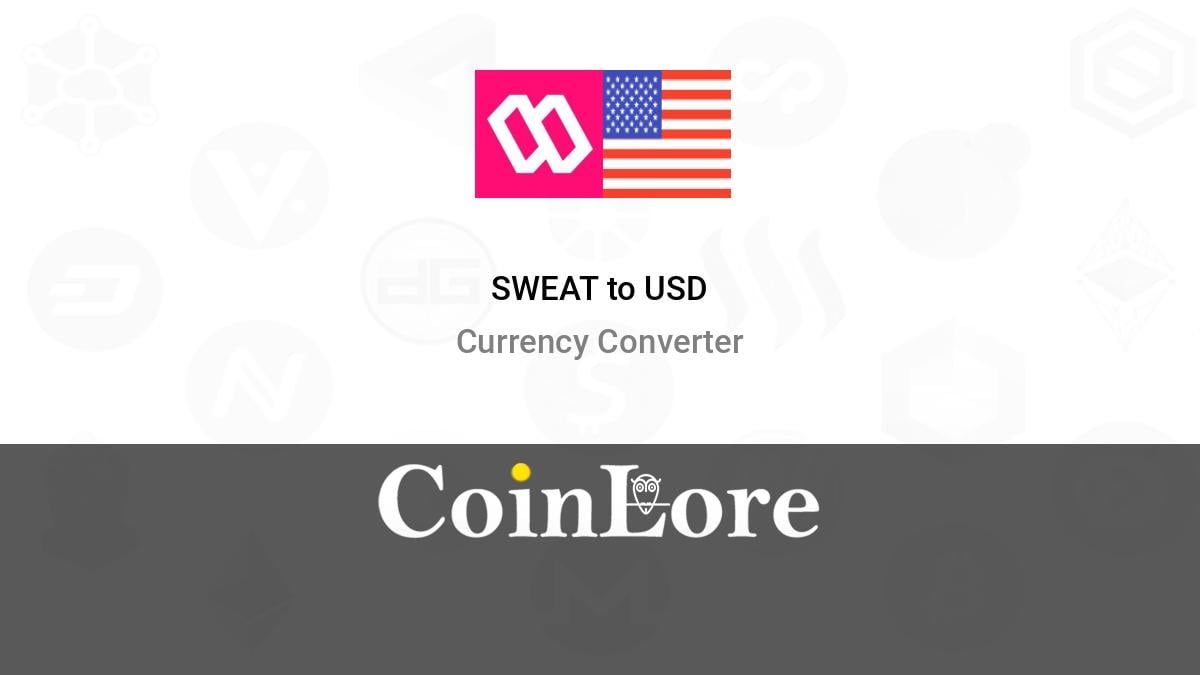 Convert SWEAT to USD