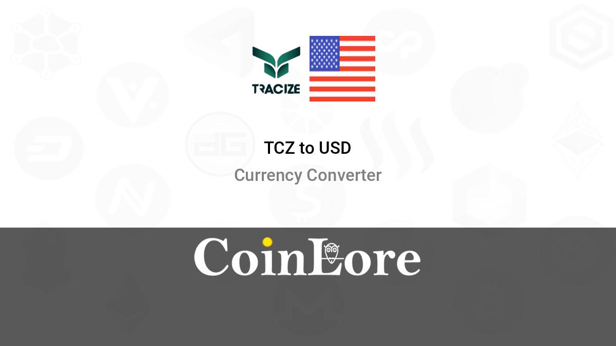 Convert TCZ to USD