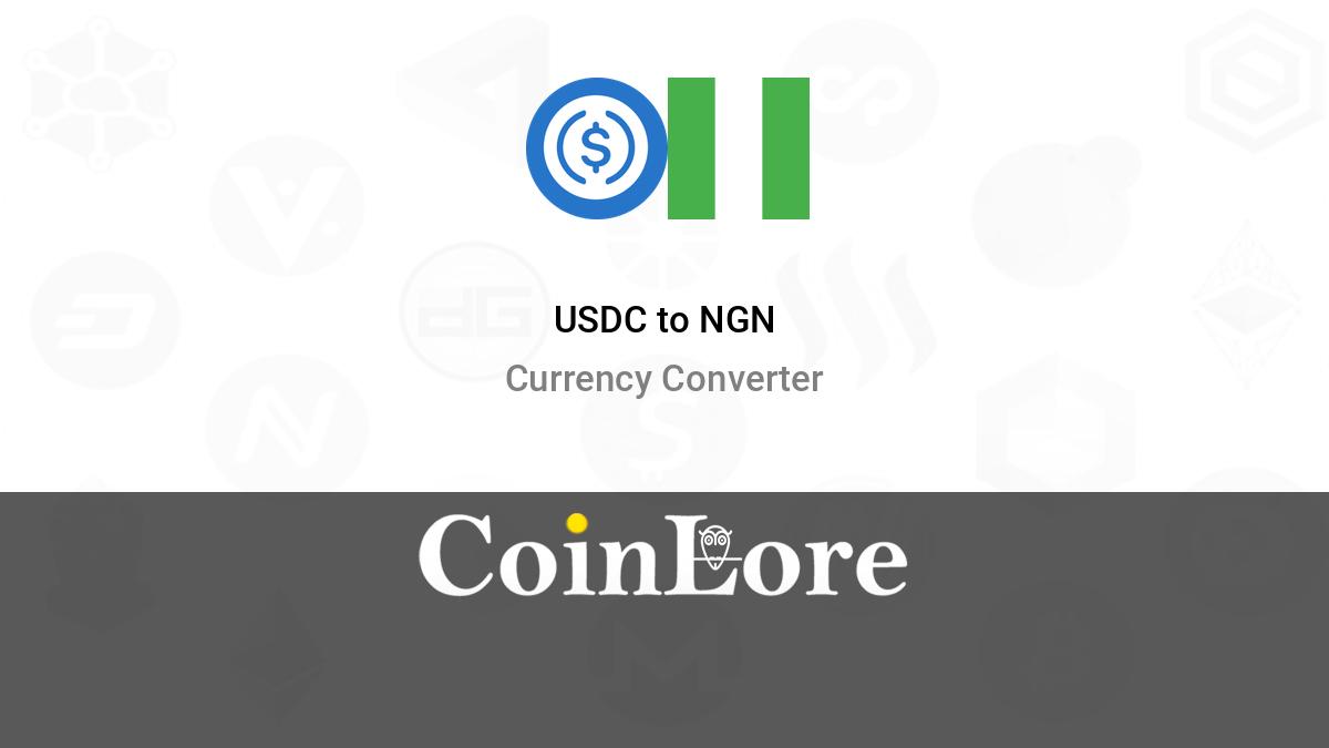 Convert USDC to NGN