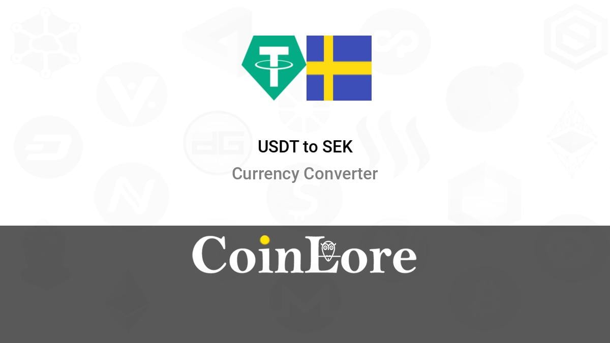 Convert USDT to SEK