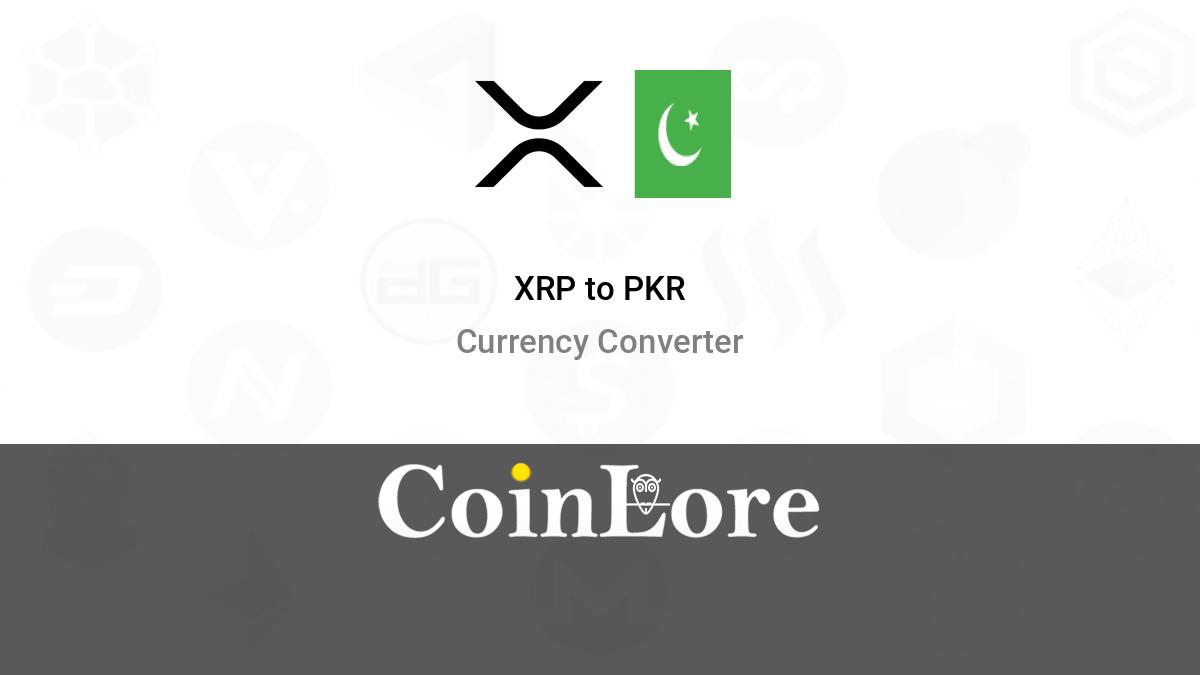 Convert XRP to PKR