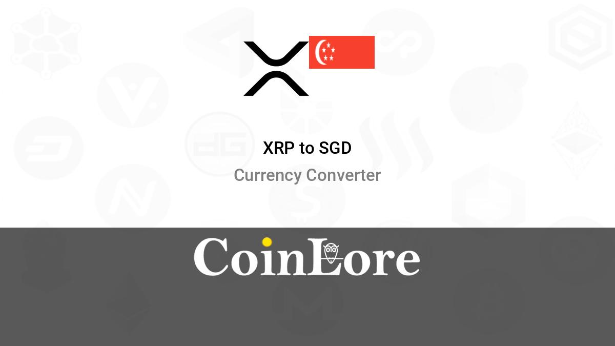 Convert XRP to SGD