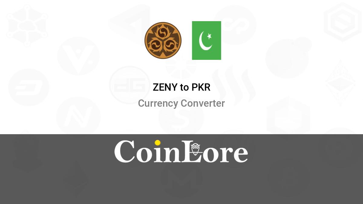 Convert ZENY to PKR