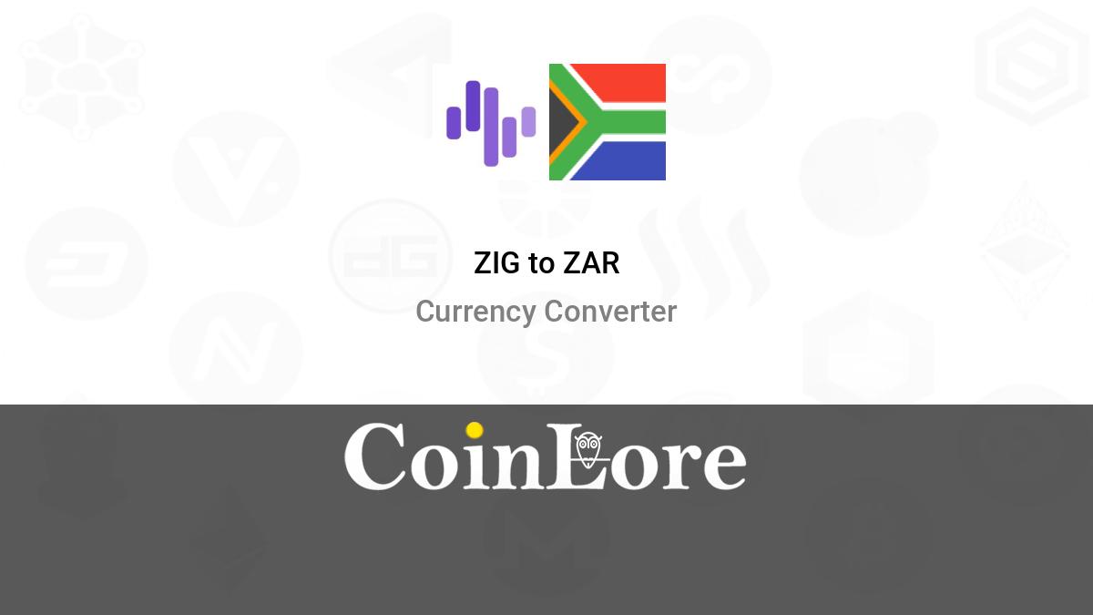 Convert ZIG to ZAR