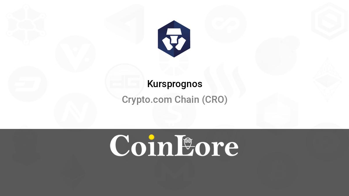 Crypto.com Coin Prognose 2026 2027 2028 - 2030/2040