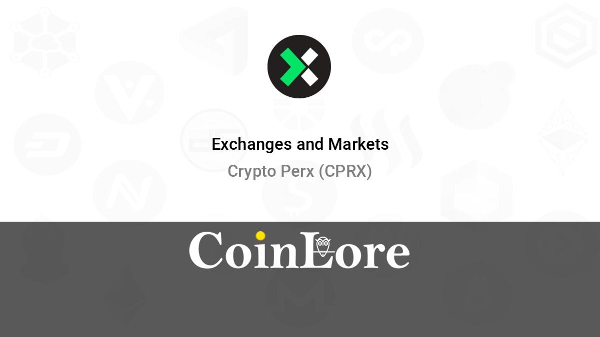 Crypto Perx (CPRX) 交易| CoinLore