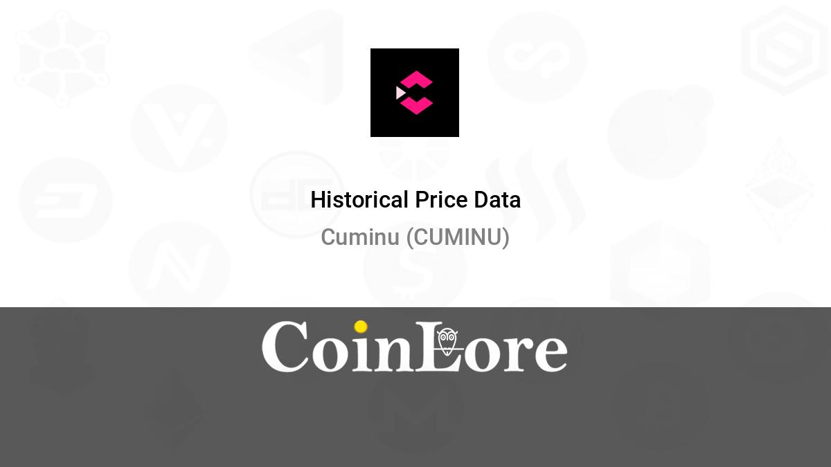 Cuminu (CUMINU) Historical Prices | CoinLore