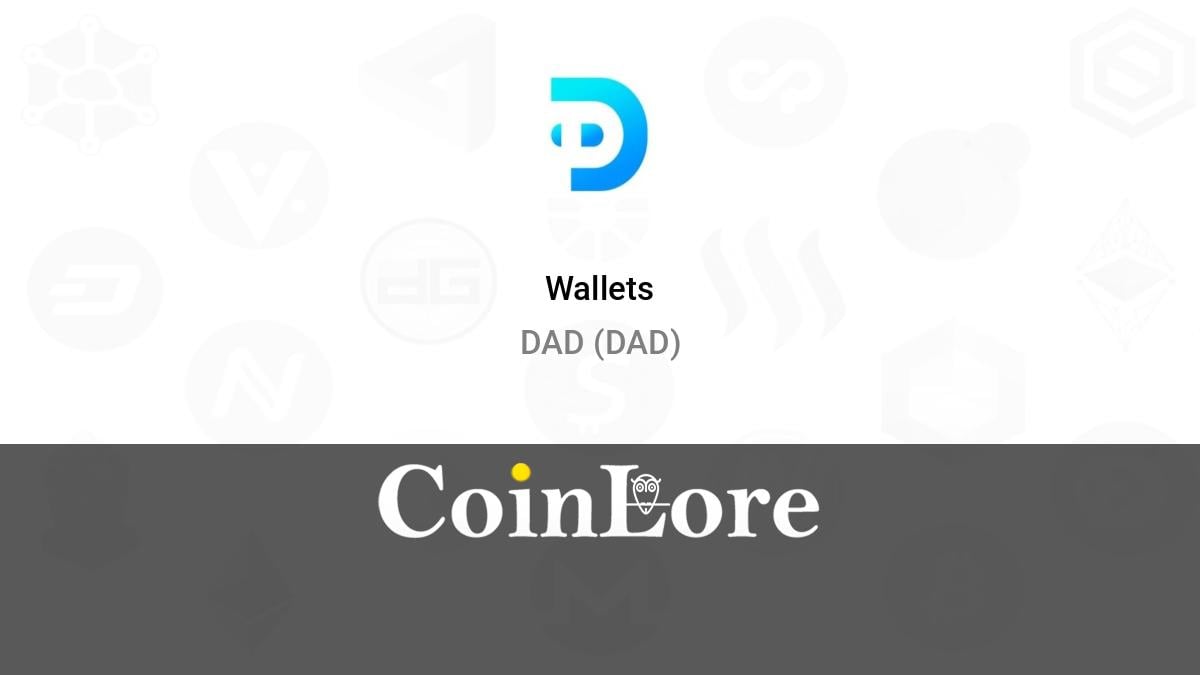 List of Top DAD (DAD) Wallets | CoinLore