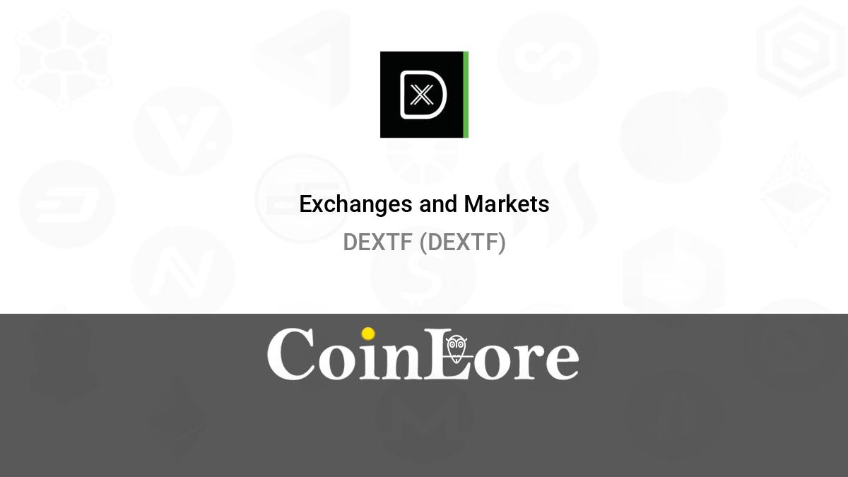 Domani Protocol (DEXTF) Exchanges - Where to Buy,Sell,Trade | CoinLore