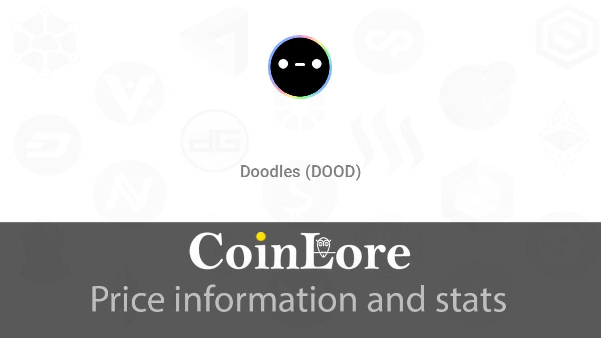 Doodles Preço, DOOD Criptomoeda Hoje e Cotação | CoinLore
