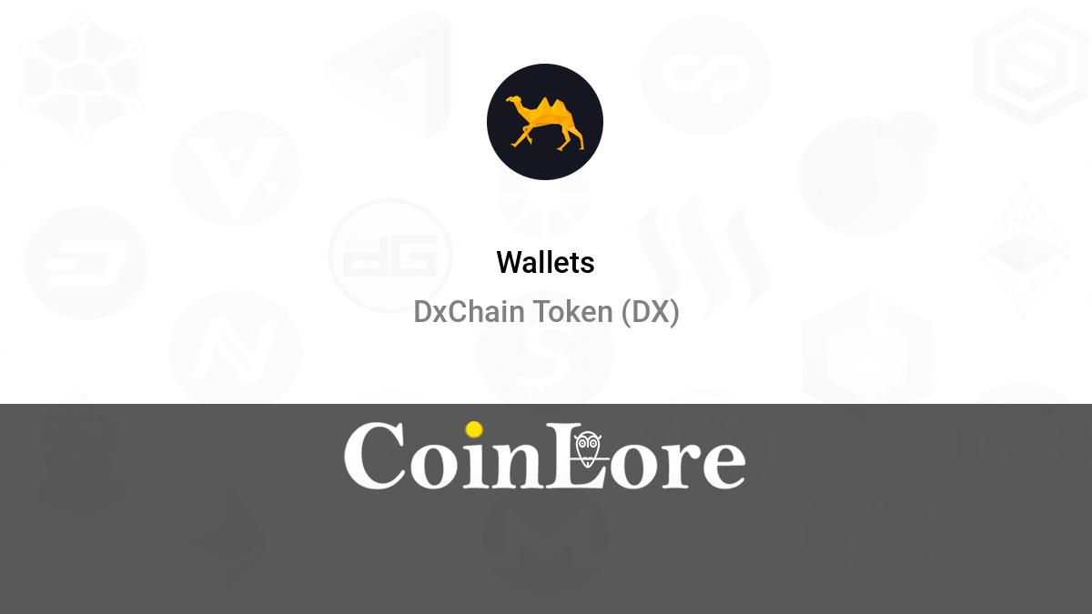 List of Top DxChain Token (DX) Wallets | CoinLore