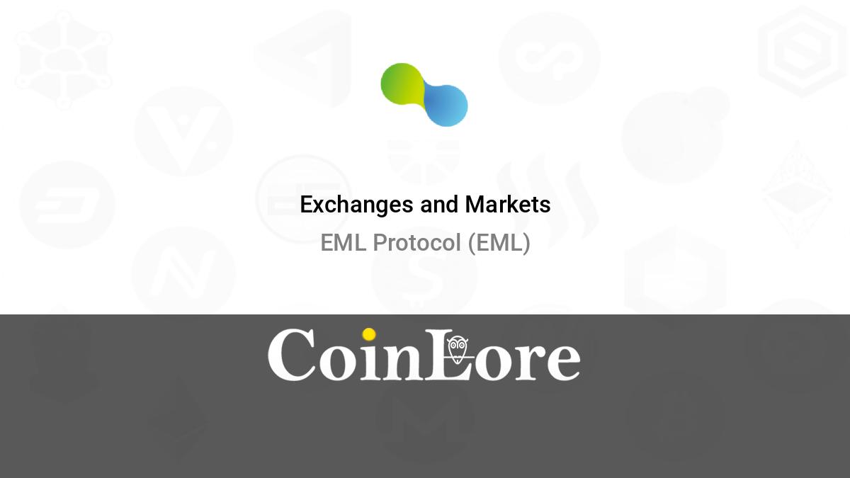 EML Protocol (EML) Exchanges - Where to Buy,Sell,Trade | CoinLore