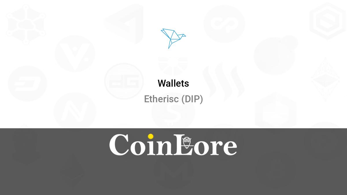 List of Top Etherisc DIP Token (DIP) Wallets | CoinLore