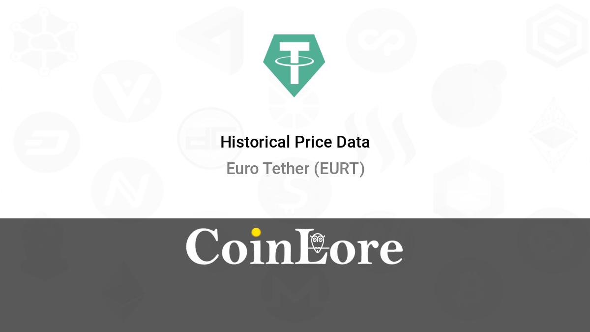 Euro Tether (EURT) Historical Prices | CoinLore