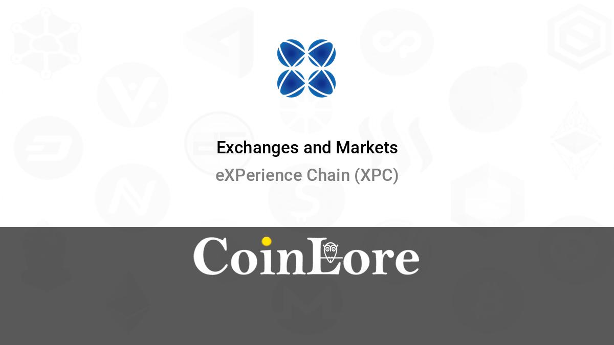 EXPerience Chain (XPC) どこで 買う べき | CoinLore