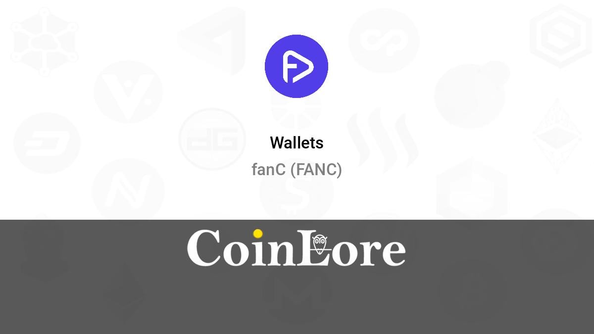 List of Top FanC (FANC) Wallets | CoinLore