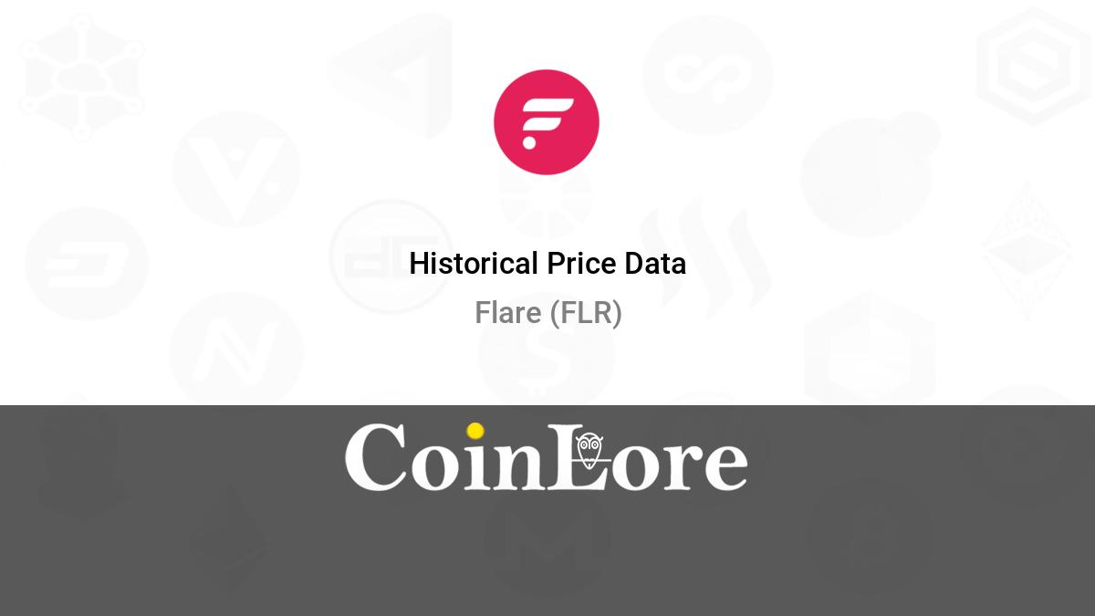 Flare (FLR) Historical Prices | CoinLore