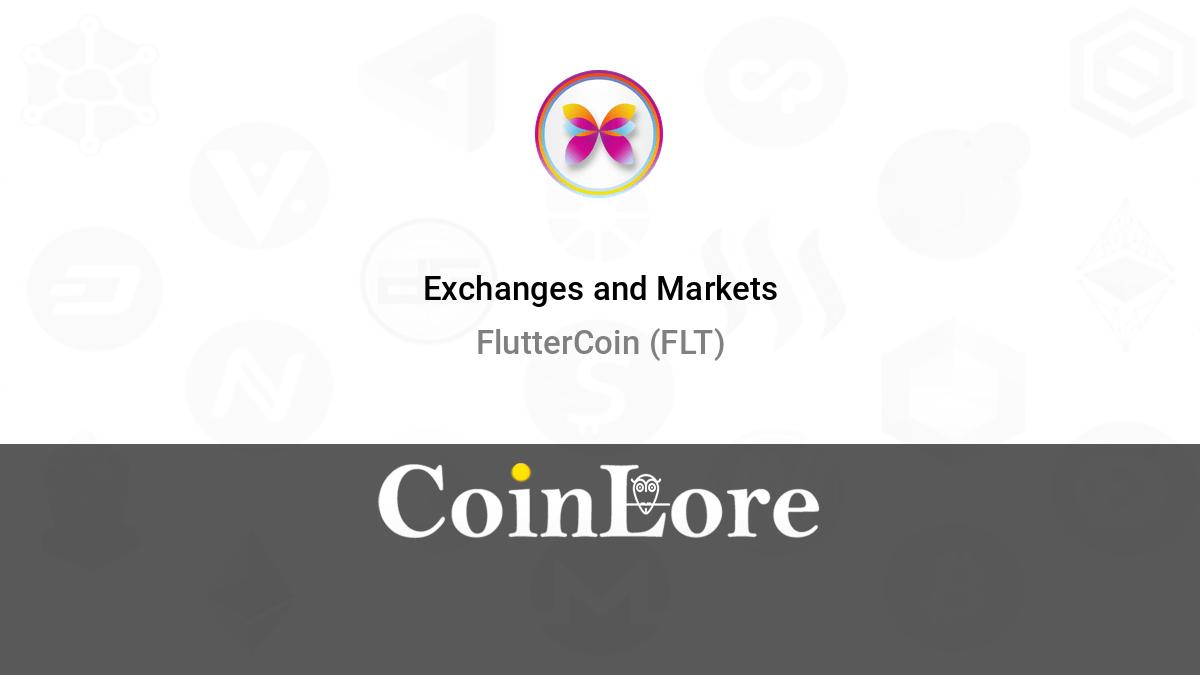 Fluttercoin (FLT) Биржи, Где купить, продать | CoinLore