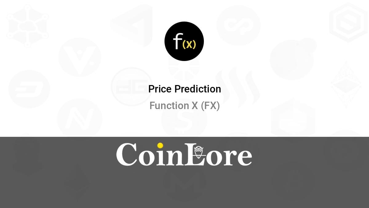 Function X Price prediction, Short/Long Forecast - CoinLore