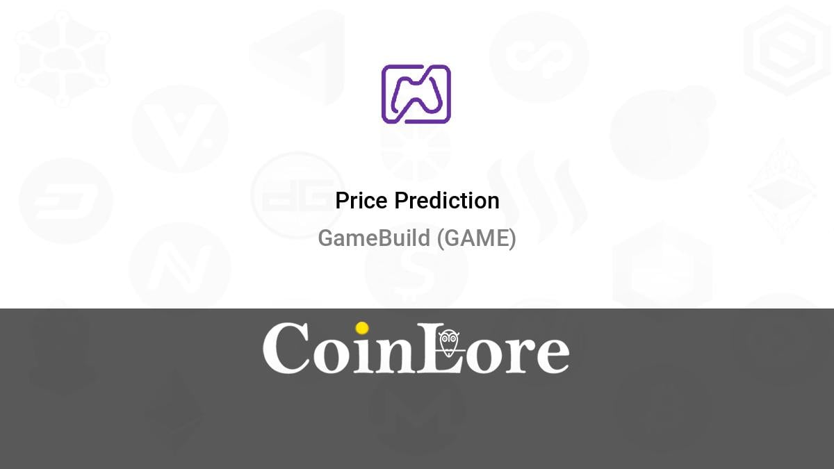 GameBuild Price prediction, Short/Long Forecast - CoinLore
