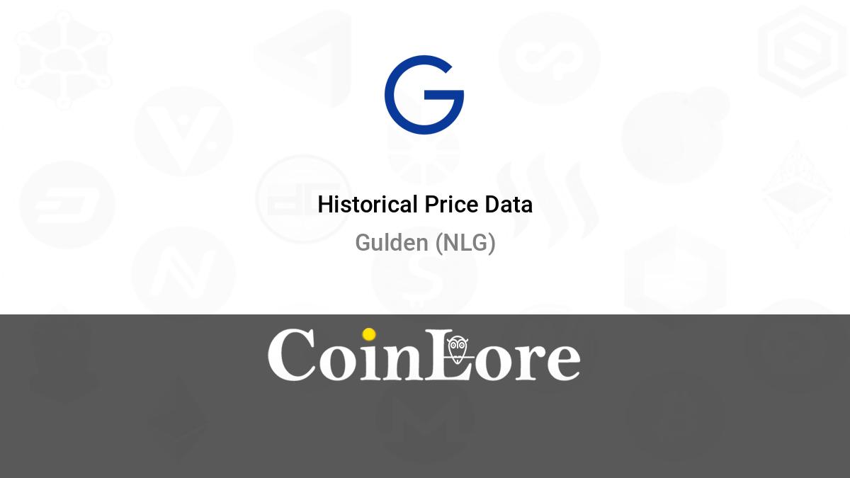 Gulden (NLG) Historical Prices | CoinLore