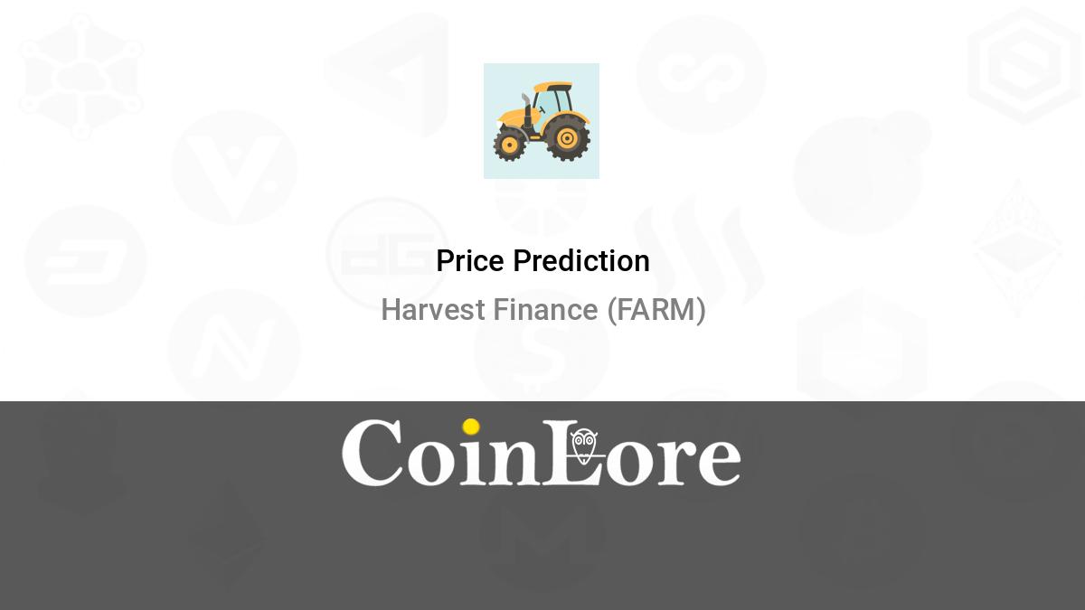 Harvest Finance Price prediction, Short/Long Forecast - CoinLore