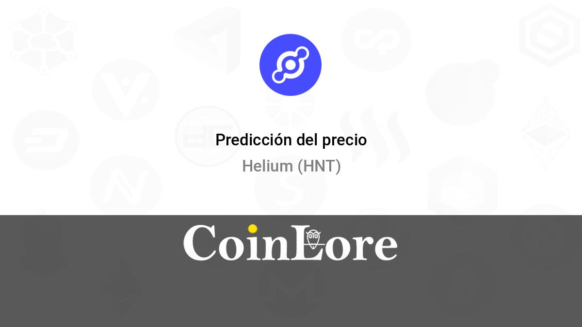 Predicción del precio de Helium (HNT) para 2026 - 2030/2040
