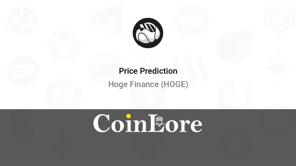 Hoge Finance Price prediction, Short/Long Forecast - CoinLore