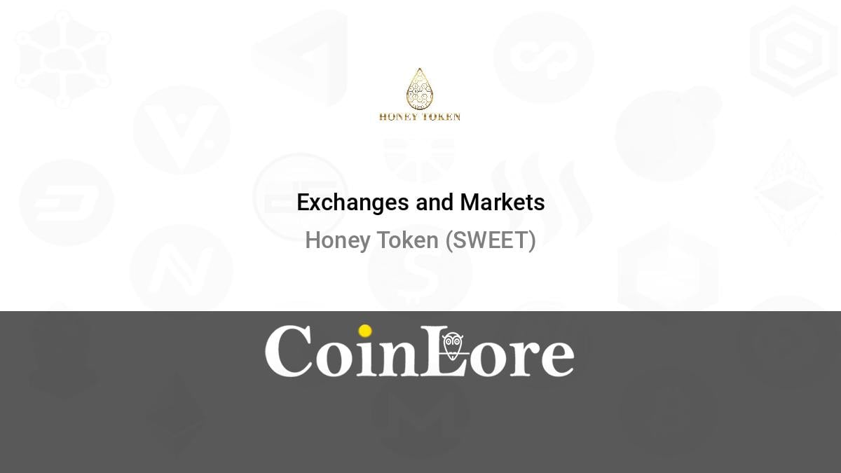 Honey Token (SWEET) Exchanges - Where to Buy,Sell,Trade | CoinLore