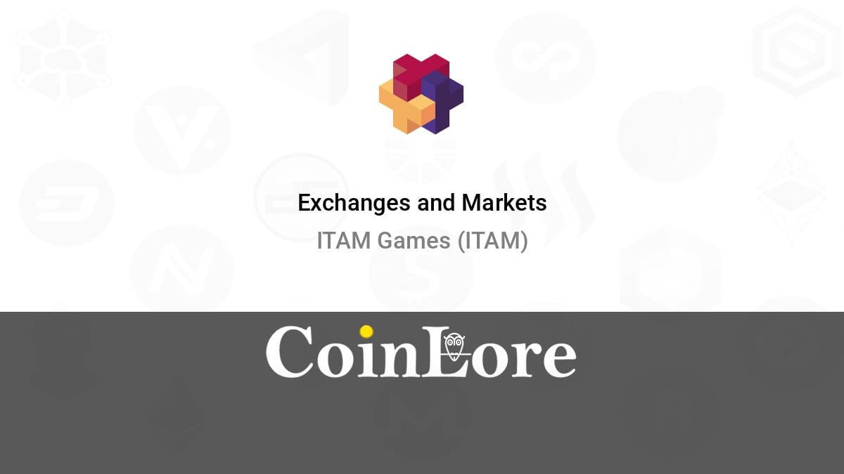 ITAM Games (ITAM) 거래소 | CoinLore