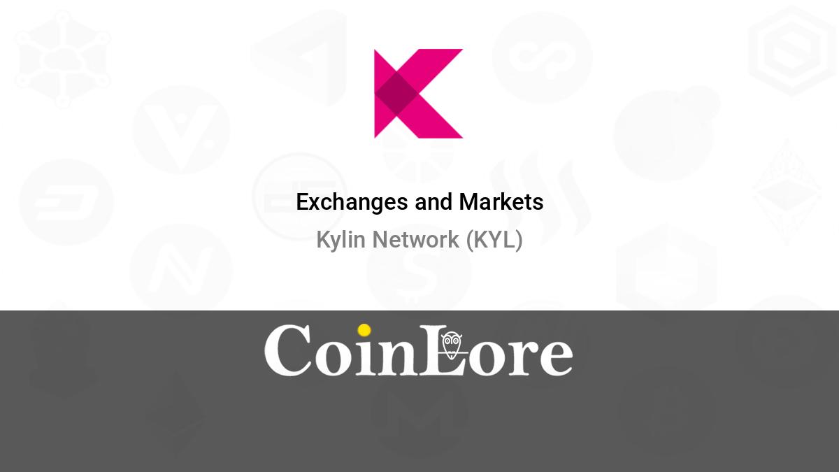 Kylin Network (KYL) Exchanges - Where to Buy,Sell,Trade | CoinLore