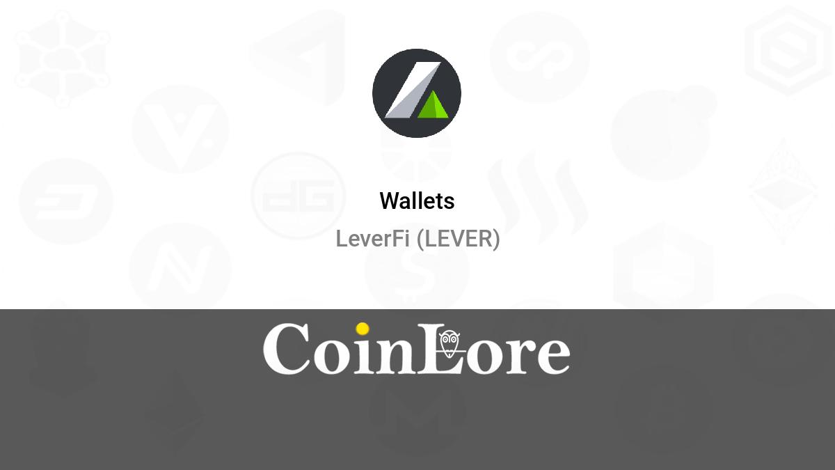 List of Top LeverFi (LEVER) Wallets | CoinLore