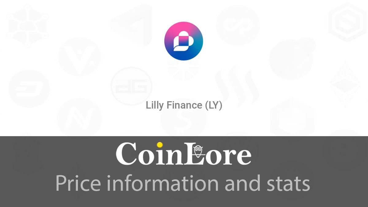 Lilly Finance Price, Chart, Market Cap, LY Coin Essentials | CoinLore