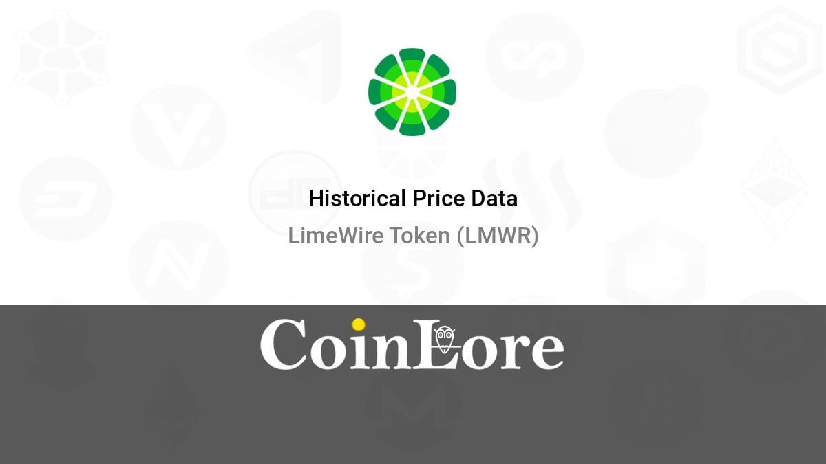 LimeWire (LMWR) Historical Prices | CoinLore