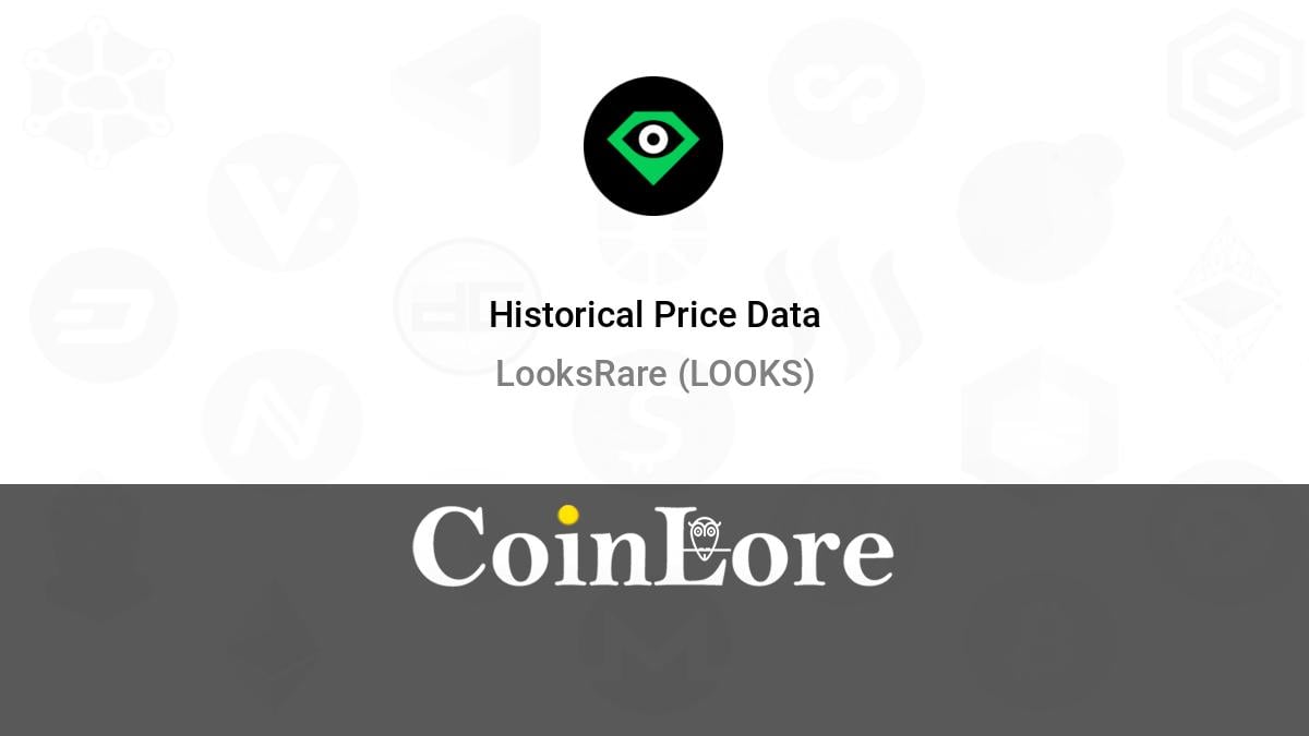 LooksRare (LOOKS) Historical Prices | CoinLore