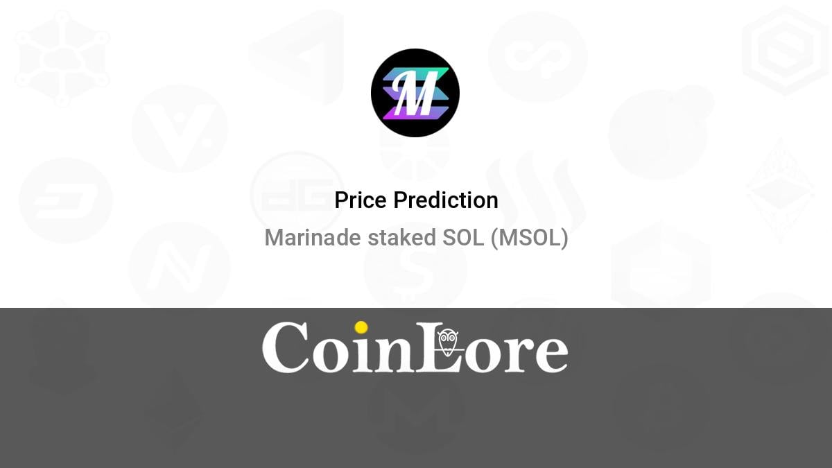 Marinade staked SOL Price prediction, Short/Long Forecast - CoinLore