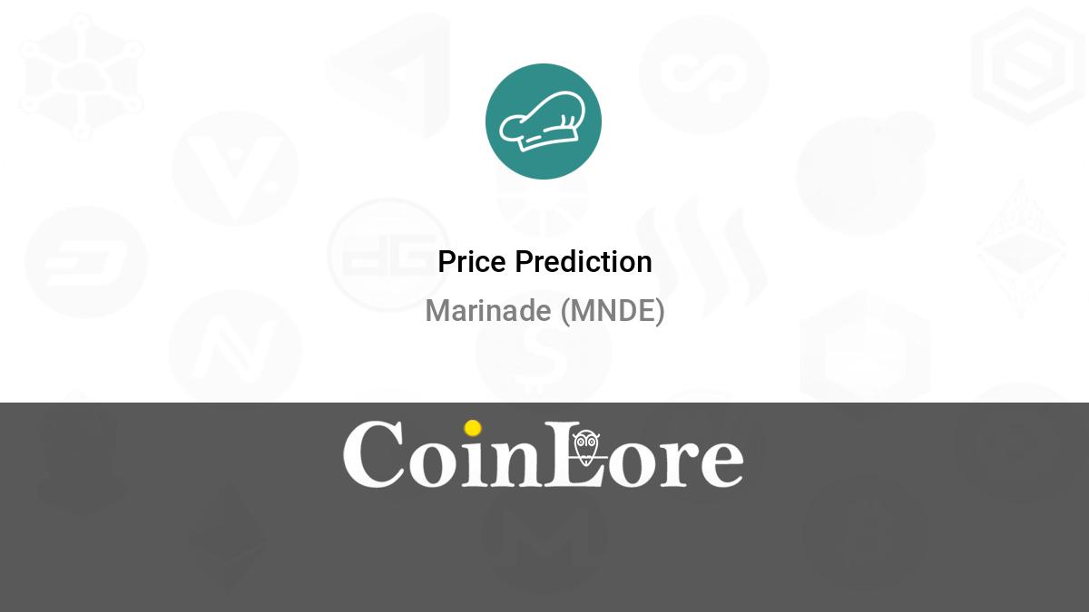 Marinade Price prediction, Short/Long Forecast - CoinLore