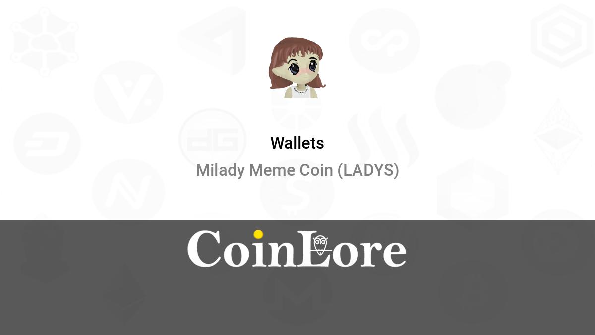 List of Top Milady Meme Coin (LADYS) Wallets | CoinLore