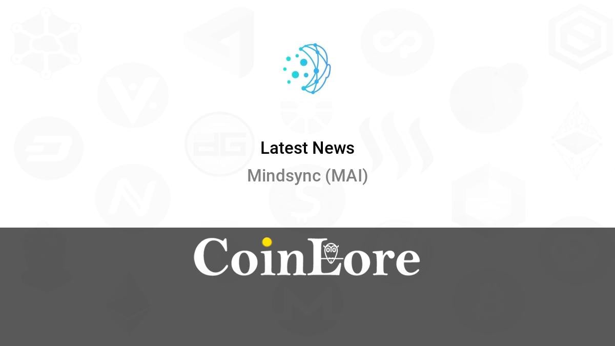 Mindsync (MAI) News | CoinLore